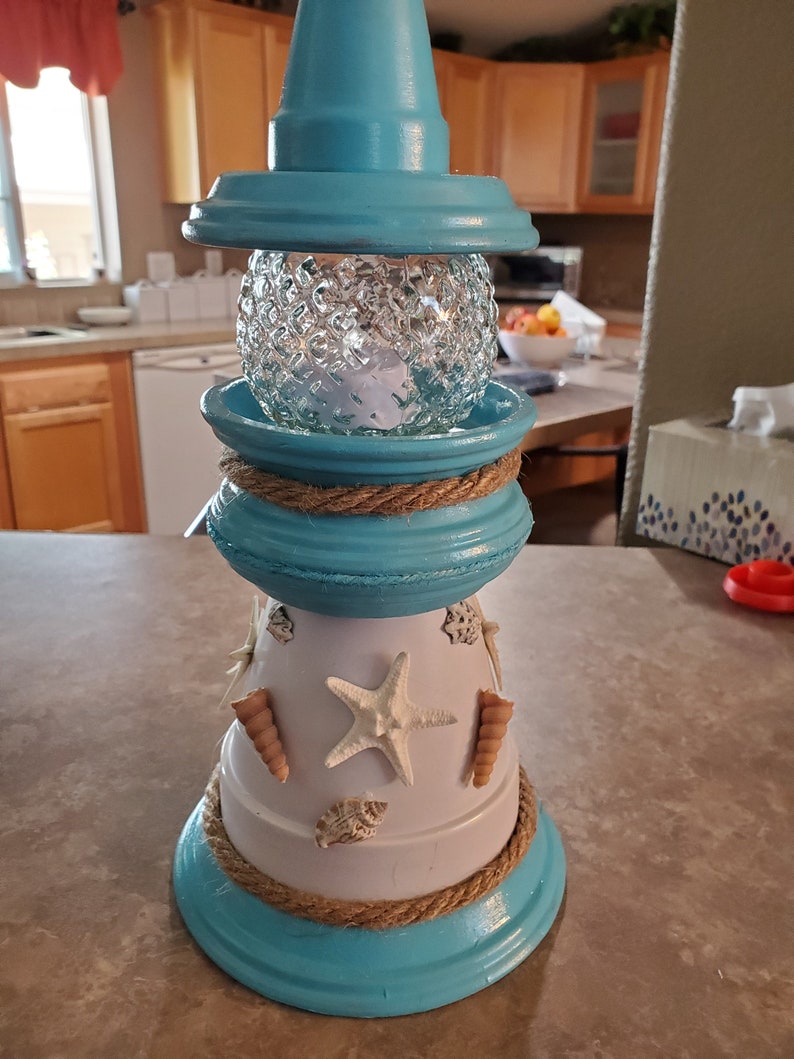 Lighthouse Tabletop Light/ Collection/ Decorative Centerpiece/ - Etsy