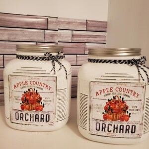 Apple Orchard 2-piece Kitchen Canister Set, Canister Jars, Storage Jars ...