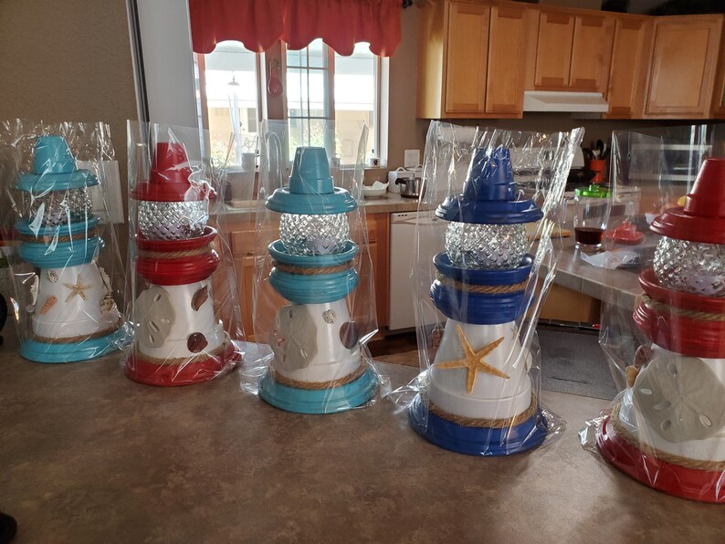 Lighthouse Tabletop Light/ Collection/ Decorative Centerpiece/ - Etsy