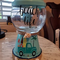 Fish Tiki Glass Bowl: Candy, Ice Cream, Seafood Dip Dish - Etsy