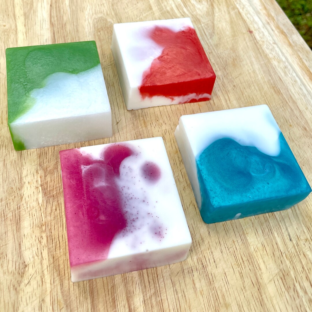 Gift Pack of 4 Soaps, Bulk Soap Variety Pack, Handmade Bar Soap ...