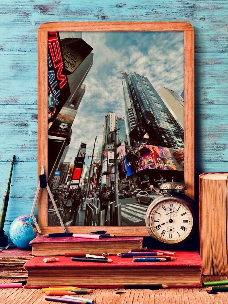 Times Square- Digital Print - Etsy