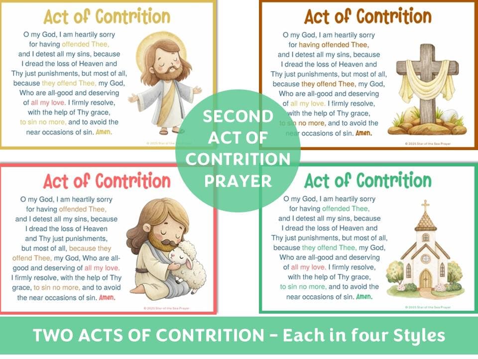 Inspiring Act Of Contrition For Kids Images