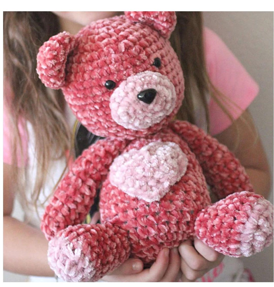 Crochet Bear Pattern, Amigurumi Master Class PDF in English, Amigurumi ...