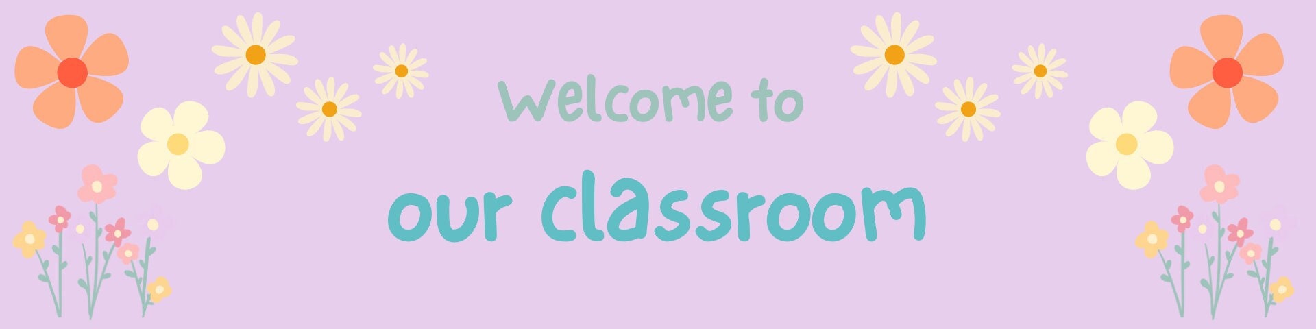 Classroom Header, Google Classroom Header, Welcome to Our Classroom ...