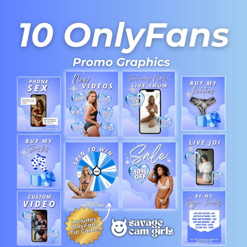 Onlyfans Content Promo Template Onlyfans Tip Game Onlyfans Promotion Ideas - Etsy
