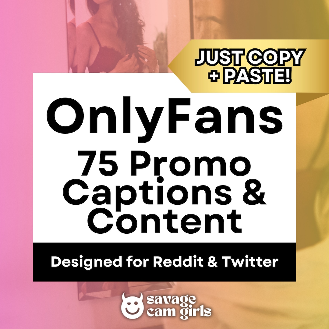 Onlyfans Promo Captions Onlyfans Content Promo Ideas Onlyfans Script ...