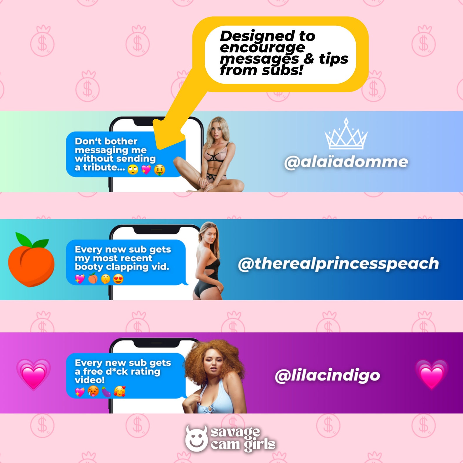 Onlyfans Banner Header for Onlyfans Bio Customizable Template to Get ...