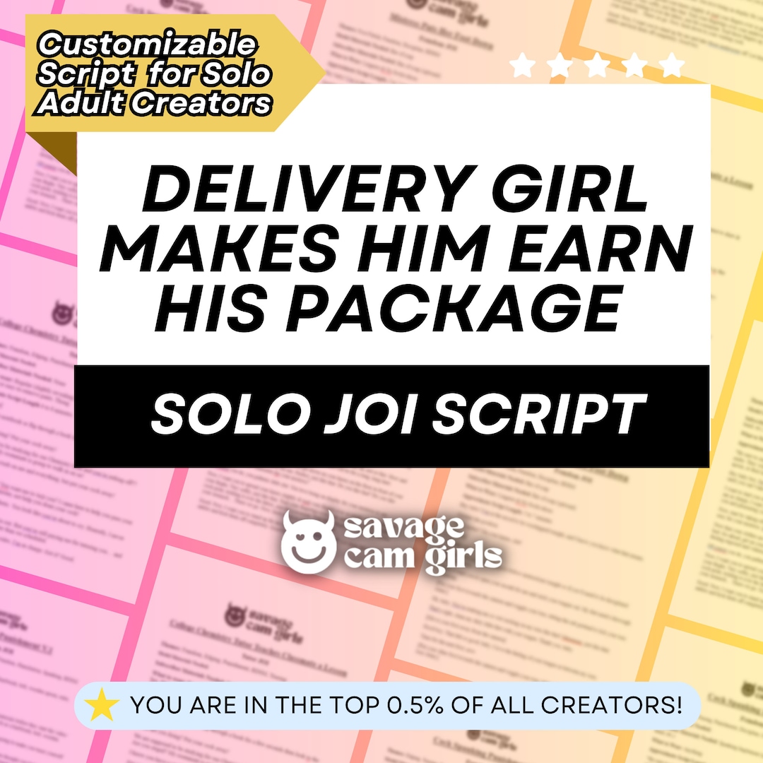 Onlyfans JOI Script for Solo Creators | Onlyfans Roleplay Femdom Script ...
