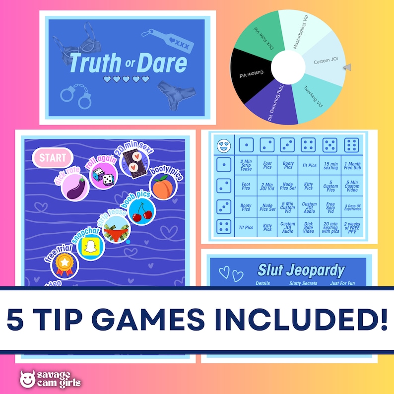 Onlyfans Tip Game Bundle for Onlyfans Solo Creators Onlyfans Reddit ...