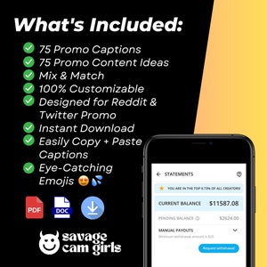 Onlyfans Promo Captions Onlyfans Content Promo Ideas Onlyfans Script for Onlyfans Planner - Etsy