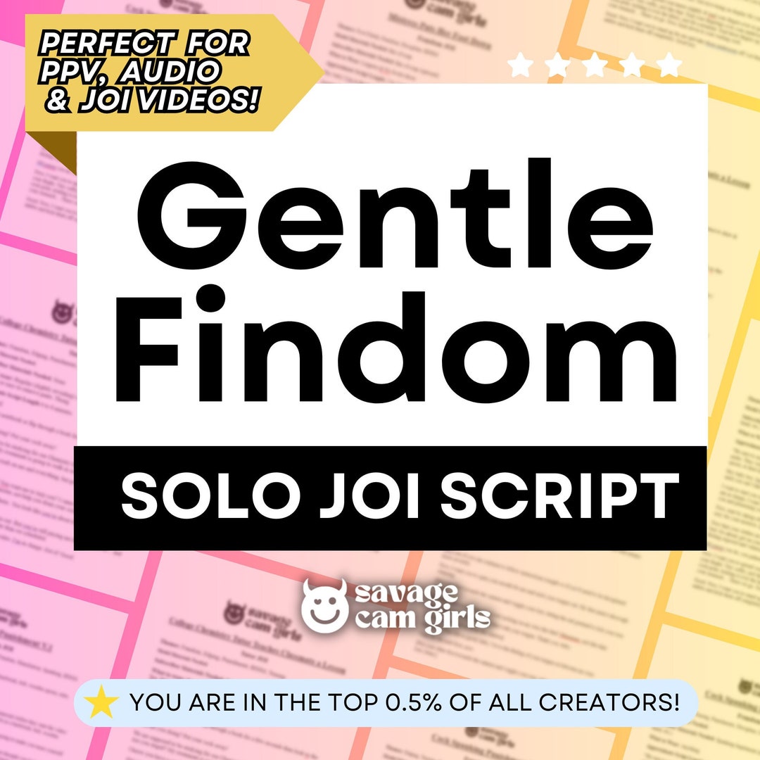 Findom Script JOI Script for Solo Creators Femdom Script | Onlyfans Script for Femdom and ...