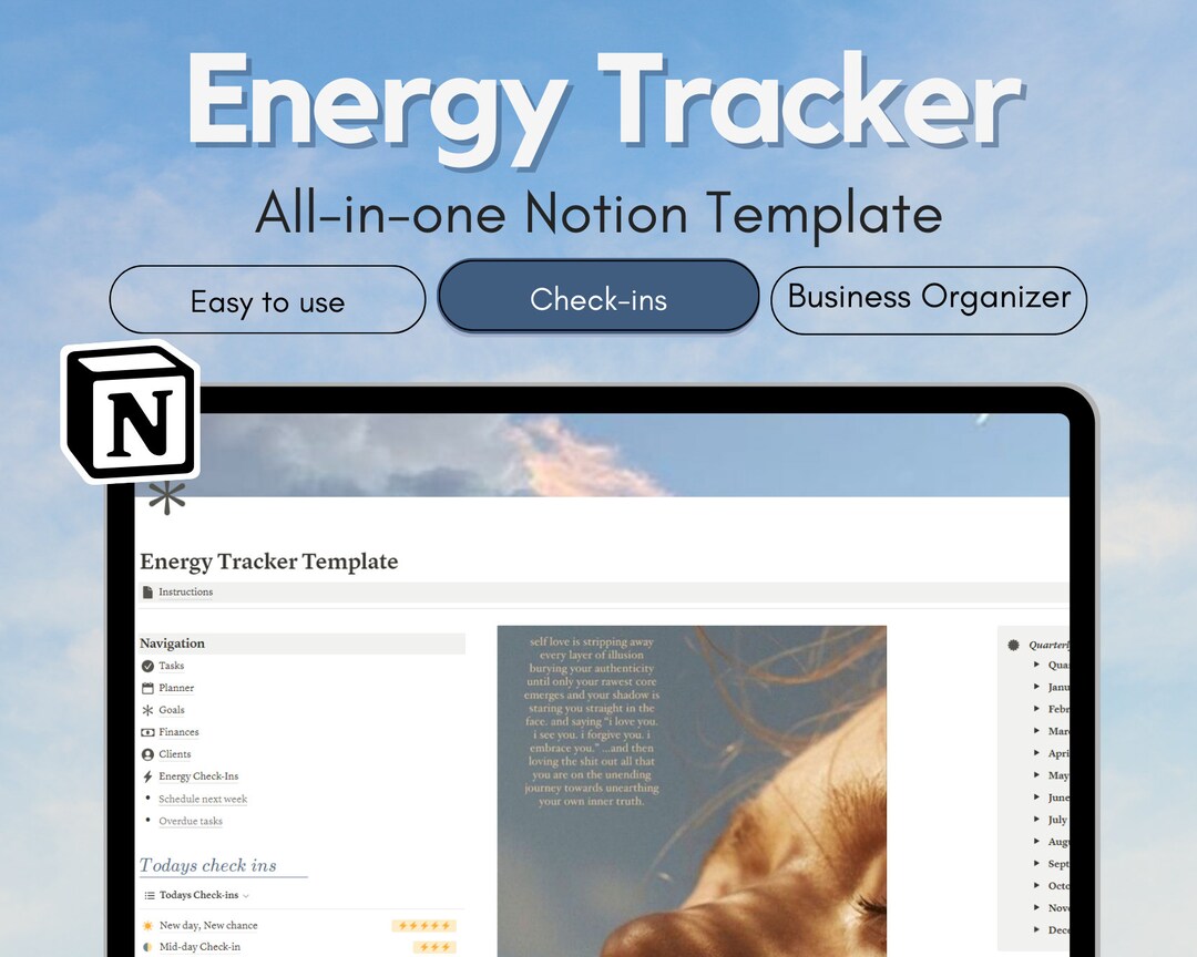 Energy Tracker Template for Businesses - Etsy