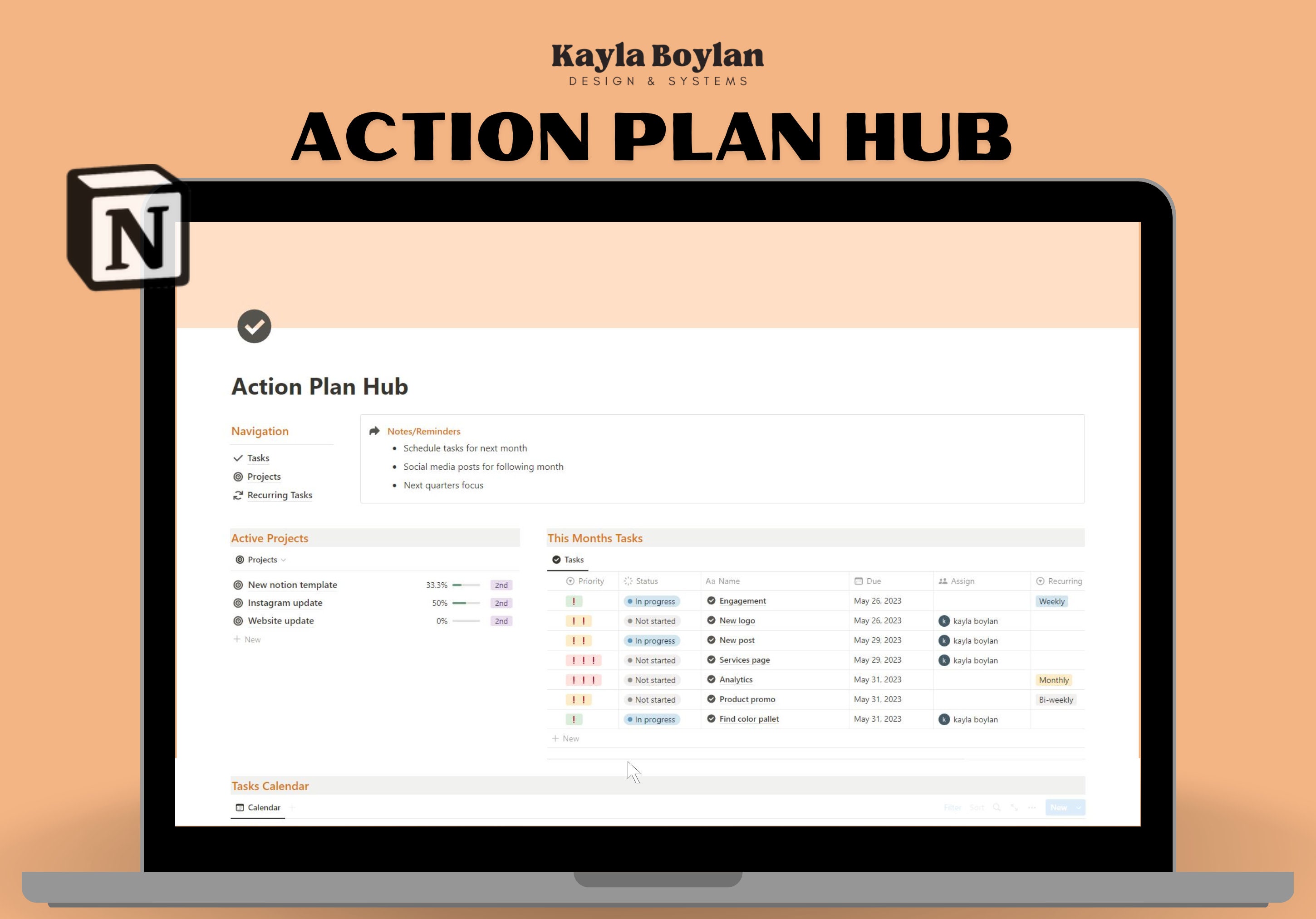 Action Plan Hub - Etsy