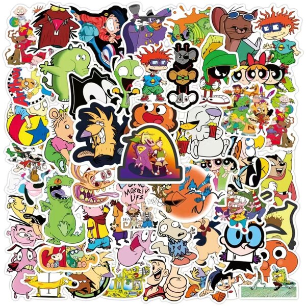 Nickelodeon Stickers - Etsy