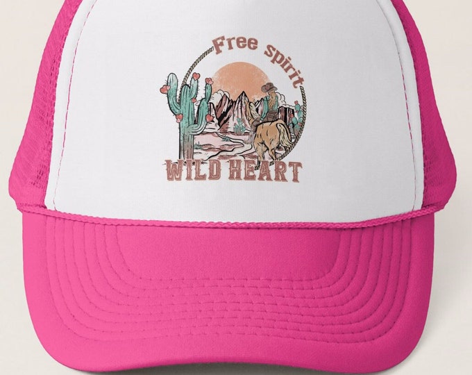 Free Spirit Hat, Wild Heart Hat, Western Hat, Rodeo Hat, Country ...