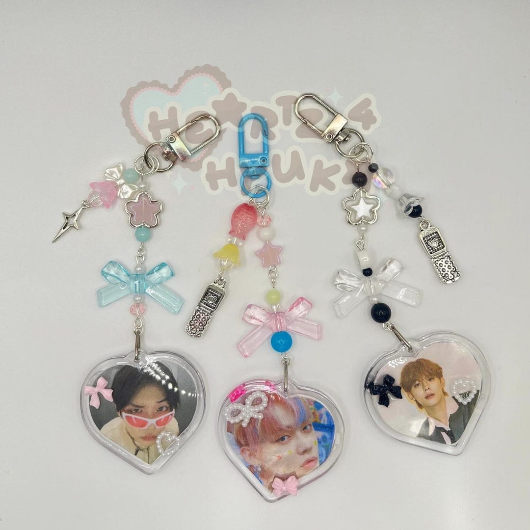 Yeonjun Heart Keychain - Etsy
