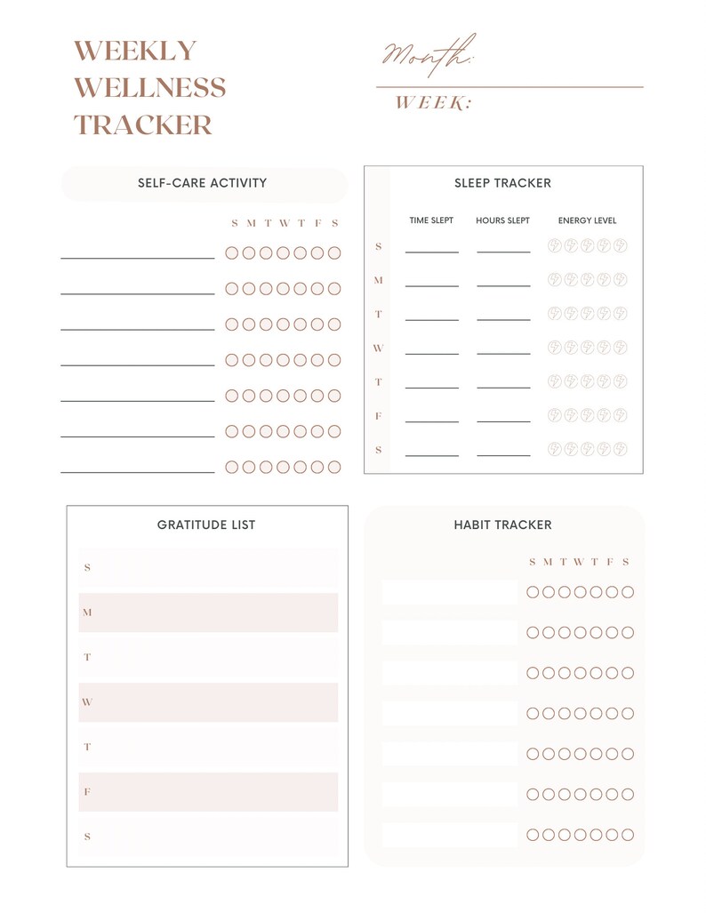 Therapist Template Bundle: Daily Session Tracker, Therapy Note ...
