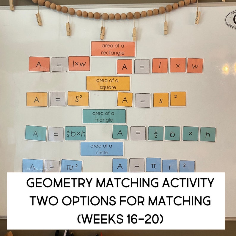 CC Math *BUNDLE* | Matching Activities for Classical Conversations (all ...