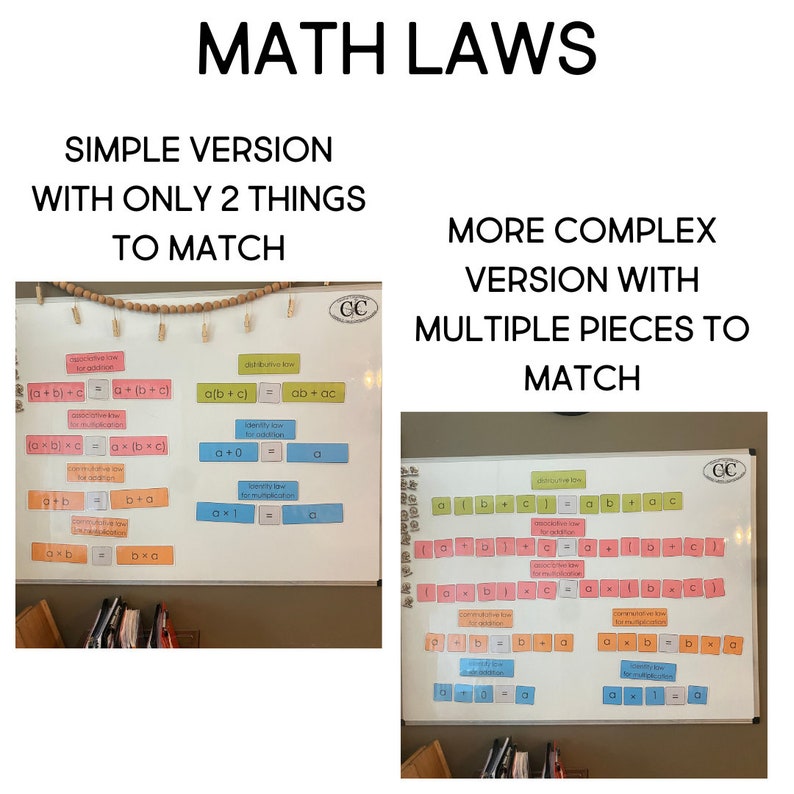 CC Math *BUNDLE* | Matching Activities for Classical Conversations (all ...