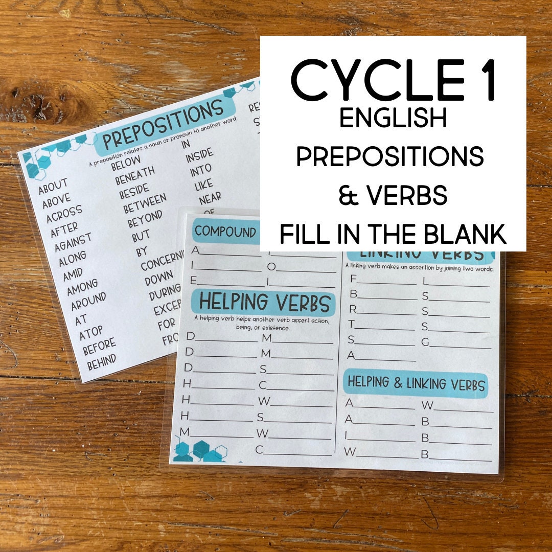 CC Cycle 1 English *BUNDLE* | Interactive Whiteboard Charts and Fill in ...