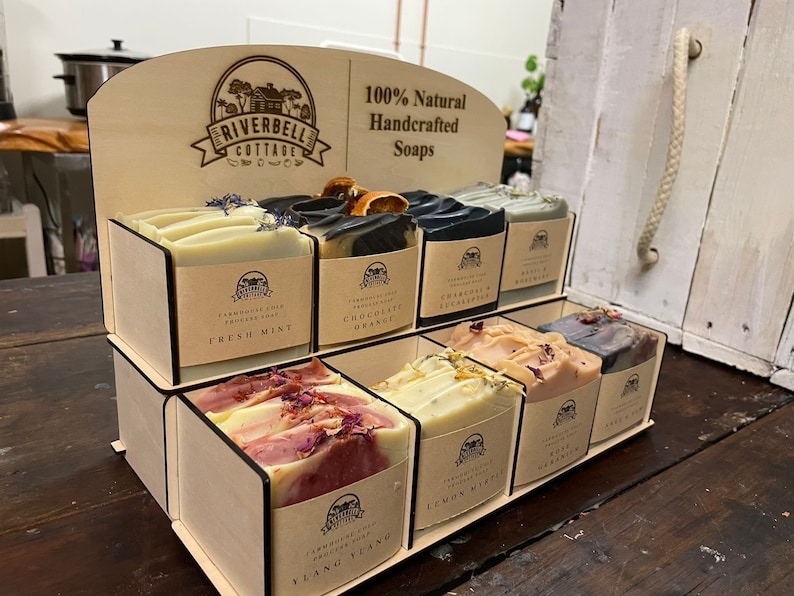 Custom Wooden Display Stand, Soap Display Stand, Lipbalm Display Stand ...