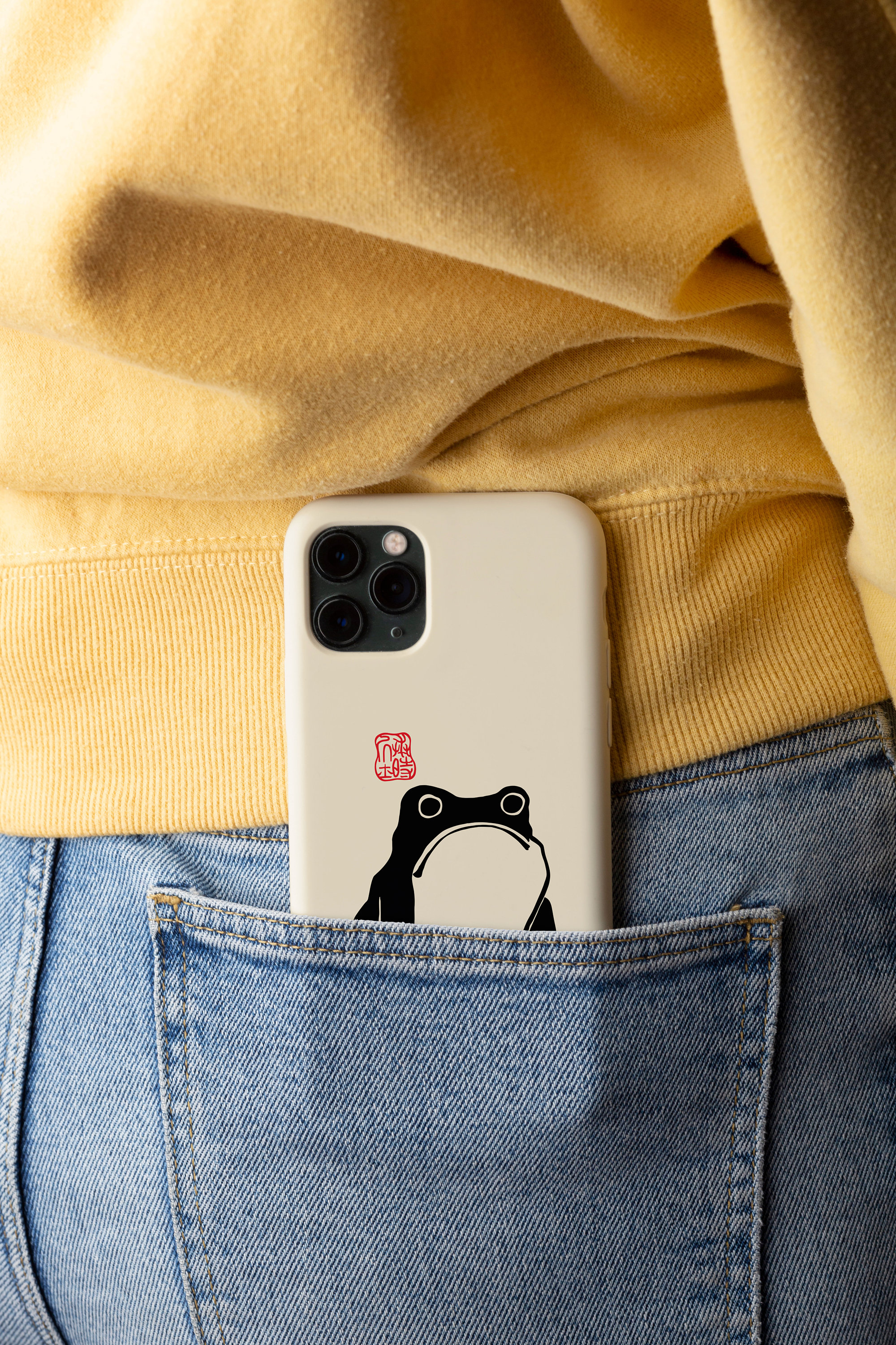 Unimpressed Frog Meika Gafu by Matsumoto Hoji 1814 Phone Case ...