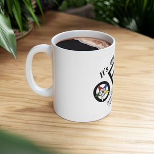 Elegance Order of the Eastern Star Ceramic Mug, Masonic Gift, Freemason ...
