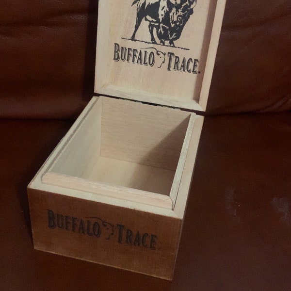 Buffalo Trace Cigar Box - Etsy