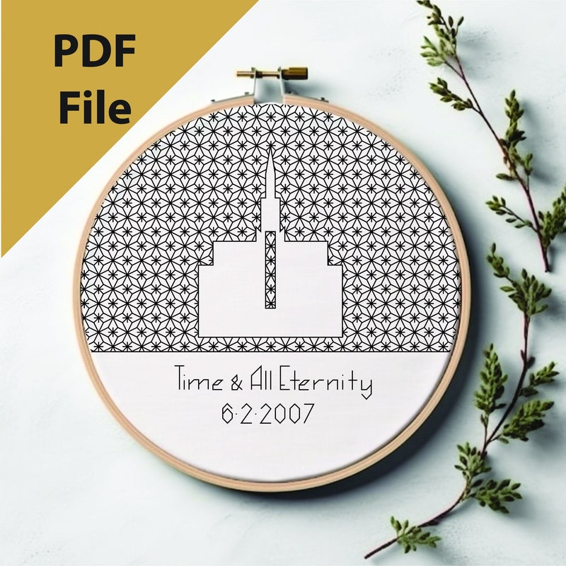 Temple Embroidery - Etsy