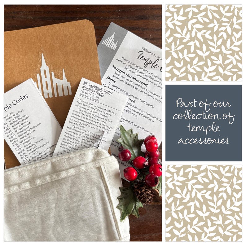 PDF for LDS Youth Temple Bag - Etsy