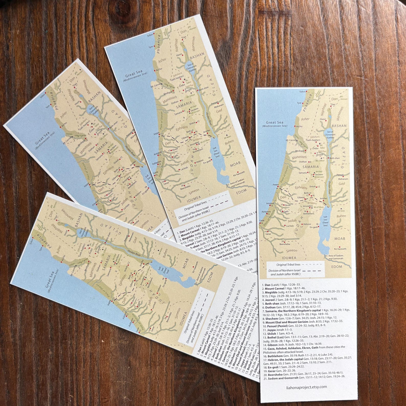 2026 Old Testament “come Follow Me" Reading Schedule Bookmarks, With ...