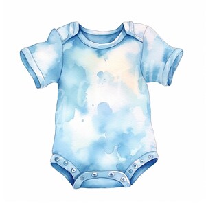 Watercolor Boy Baby Shower Clipart, Boy Clipart, Baby Clipart, Newborn ...