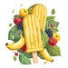 Watercolor Fruit Popsicles Clipart, Summer Popsicle, Watercolor Clipart ...