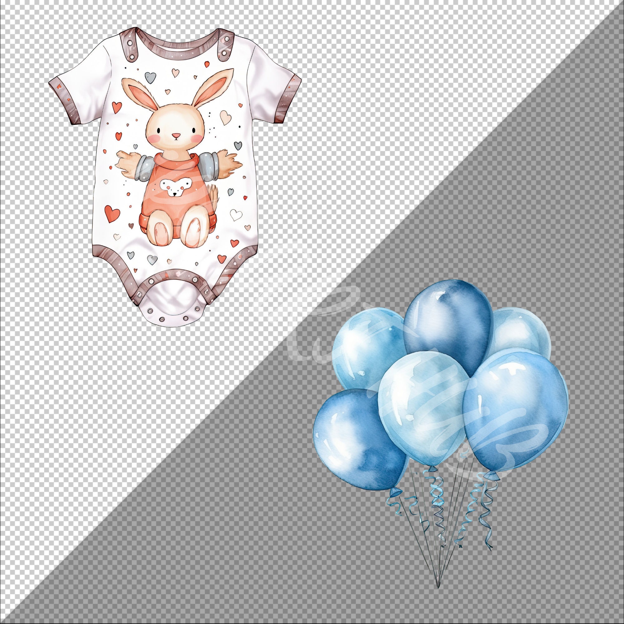 Watercolor Boy Baby Shower Clipart, Boy Clipart, Baby Clipart PNG ...