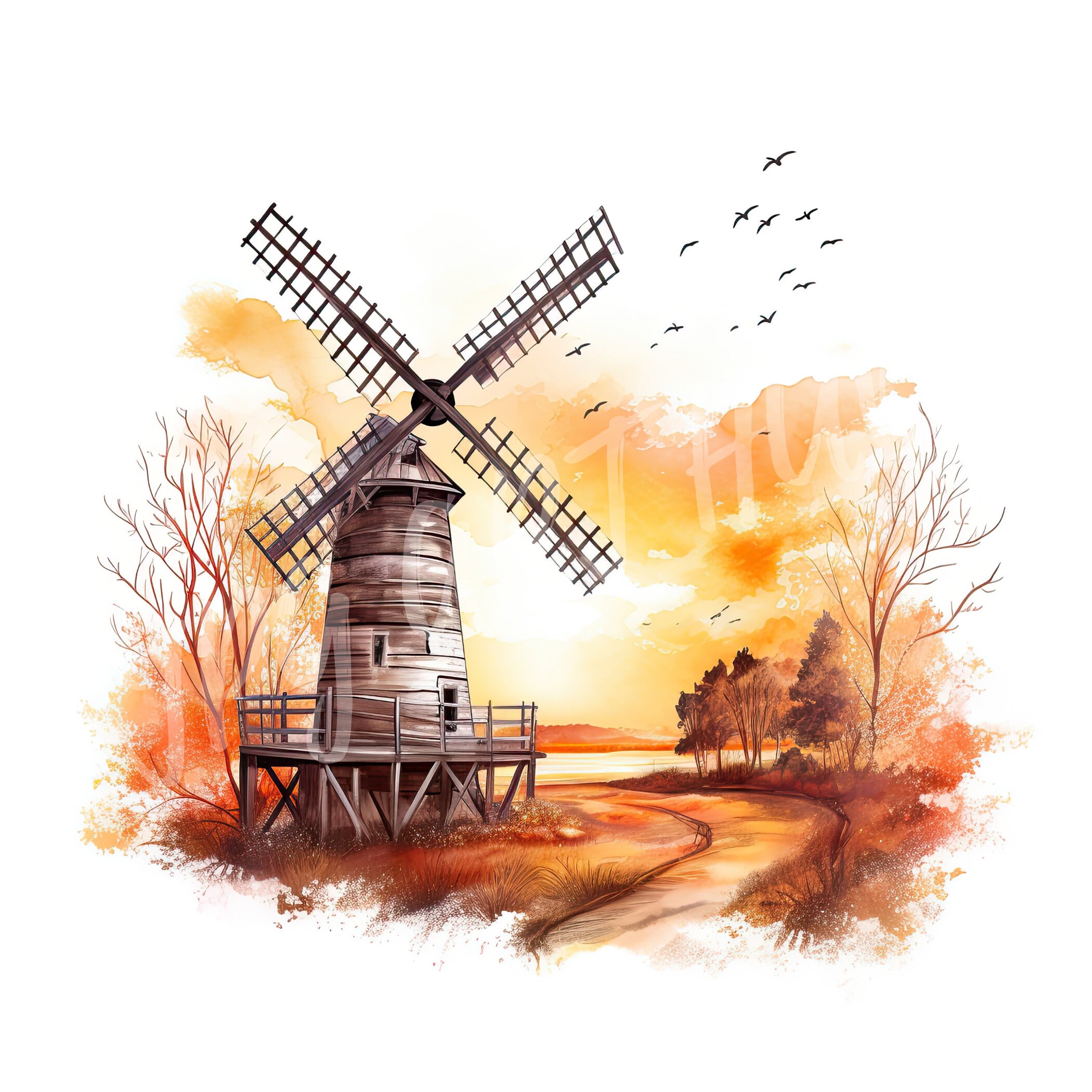 Watercolor Fall Season Clipart Bundle, Autumn Clipart, High Quality JPG ...