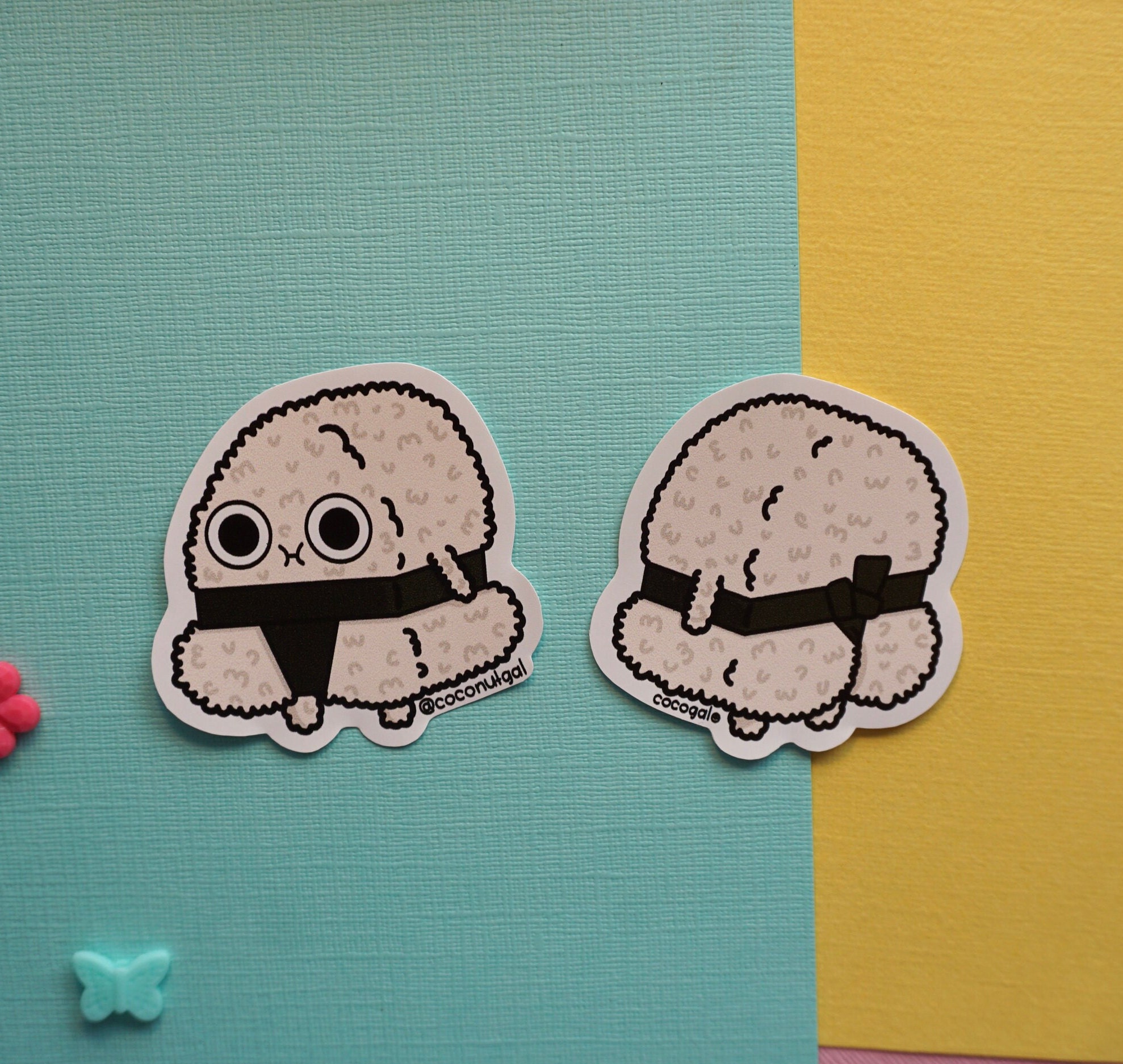 Sumo Rice Ball Sticker - Etsy