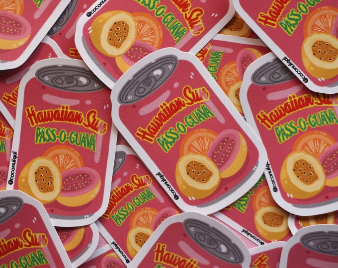 Hawaiian Sun Juice Inspired Sticker - Hidden Mickey Disney Sticker ...