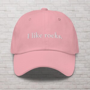 Funny Rocks Dad Hat, I Like Rocks Embroidered Hat, Geologist Gift - Etsy