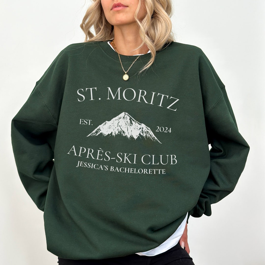Personalized Ski Bachelorette Sweatshirt, Ski Birthday Trip Gift, Ski ...
