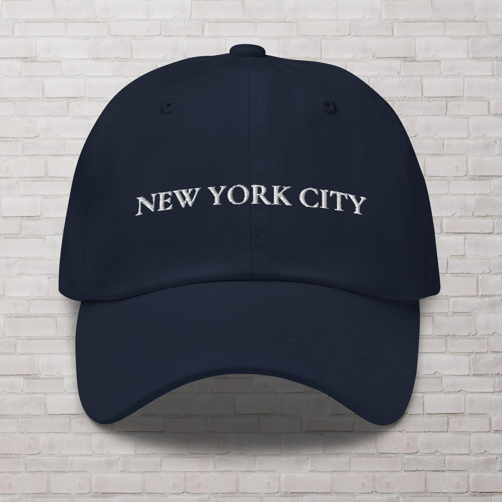 New York City Dad Hat, NYC Embroidered Dad Hat - Etsy