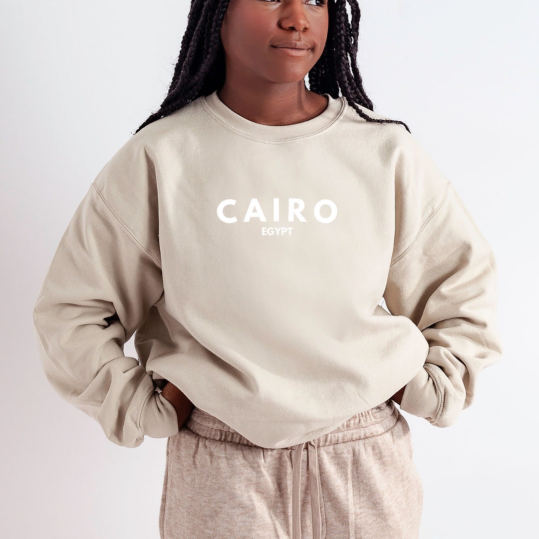 Cairo Sweatshirt, Egypt Sweatshirt, Cairo Crewneck Sweater, Egypt Shirt ...