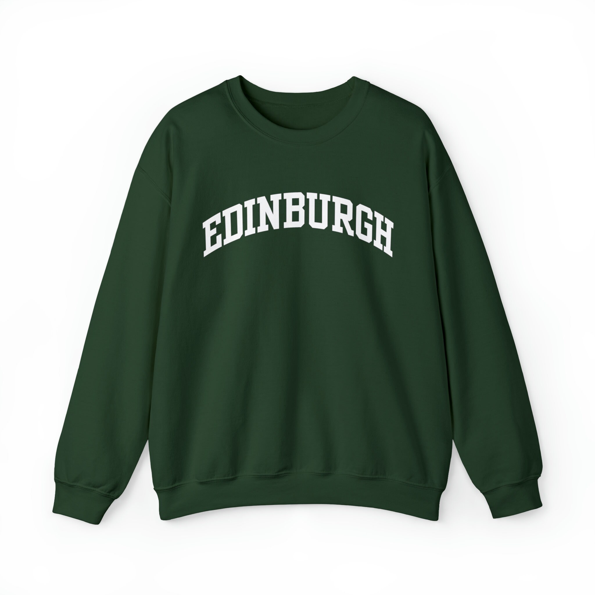 Edinburgh Sweatshirt, Edinburgh Crewneck, Scotland Sweatshirt, College ...