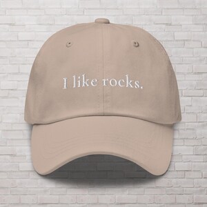 Funny Rocks Dad Hat, I Like Rocks Embroidered Hat, Geologist Gift - Etsy