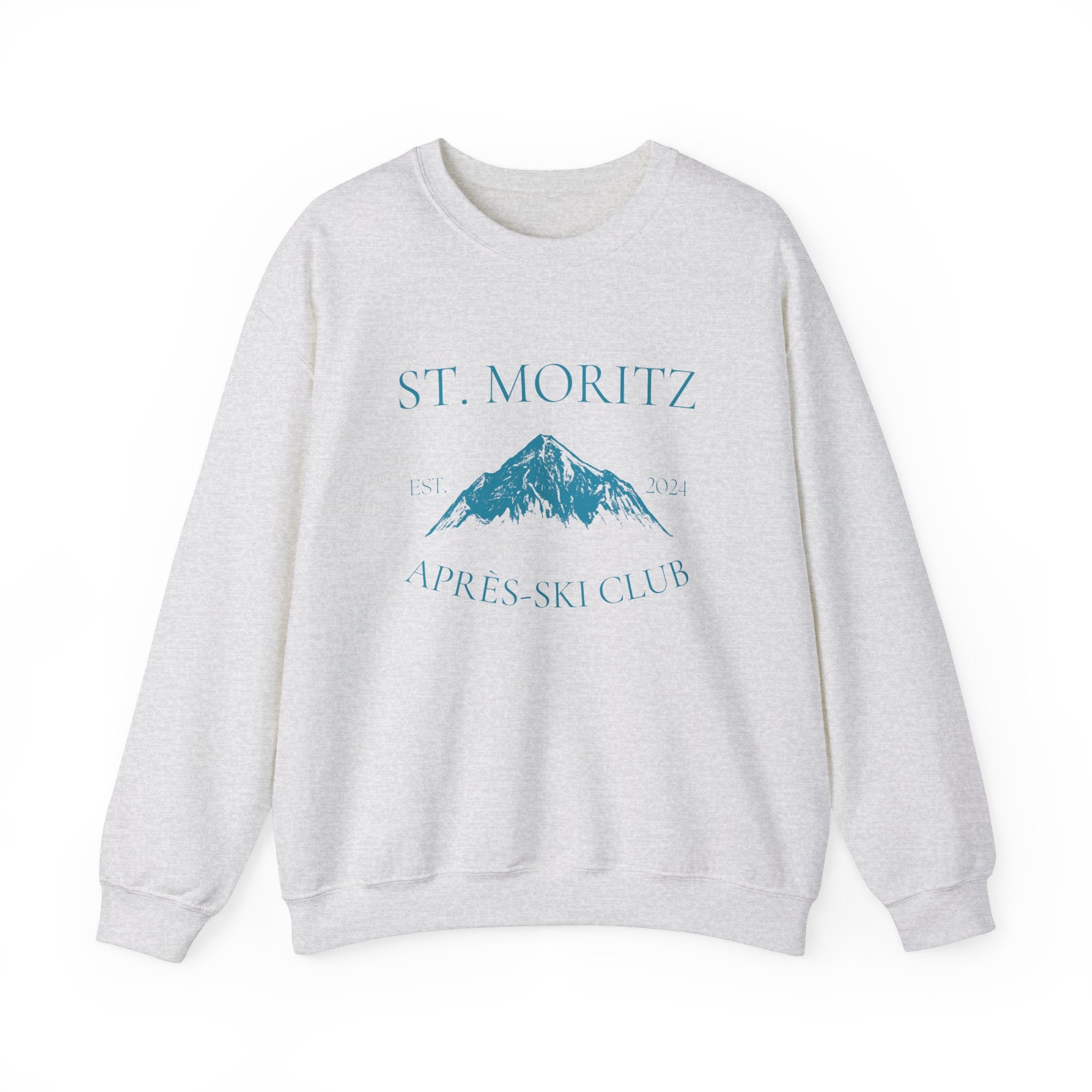 Custom St Moritz Sweatshirt, Après-ski Crewneck, Saint Moritz Ski ...