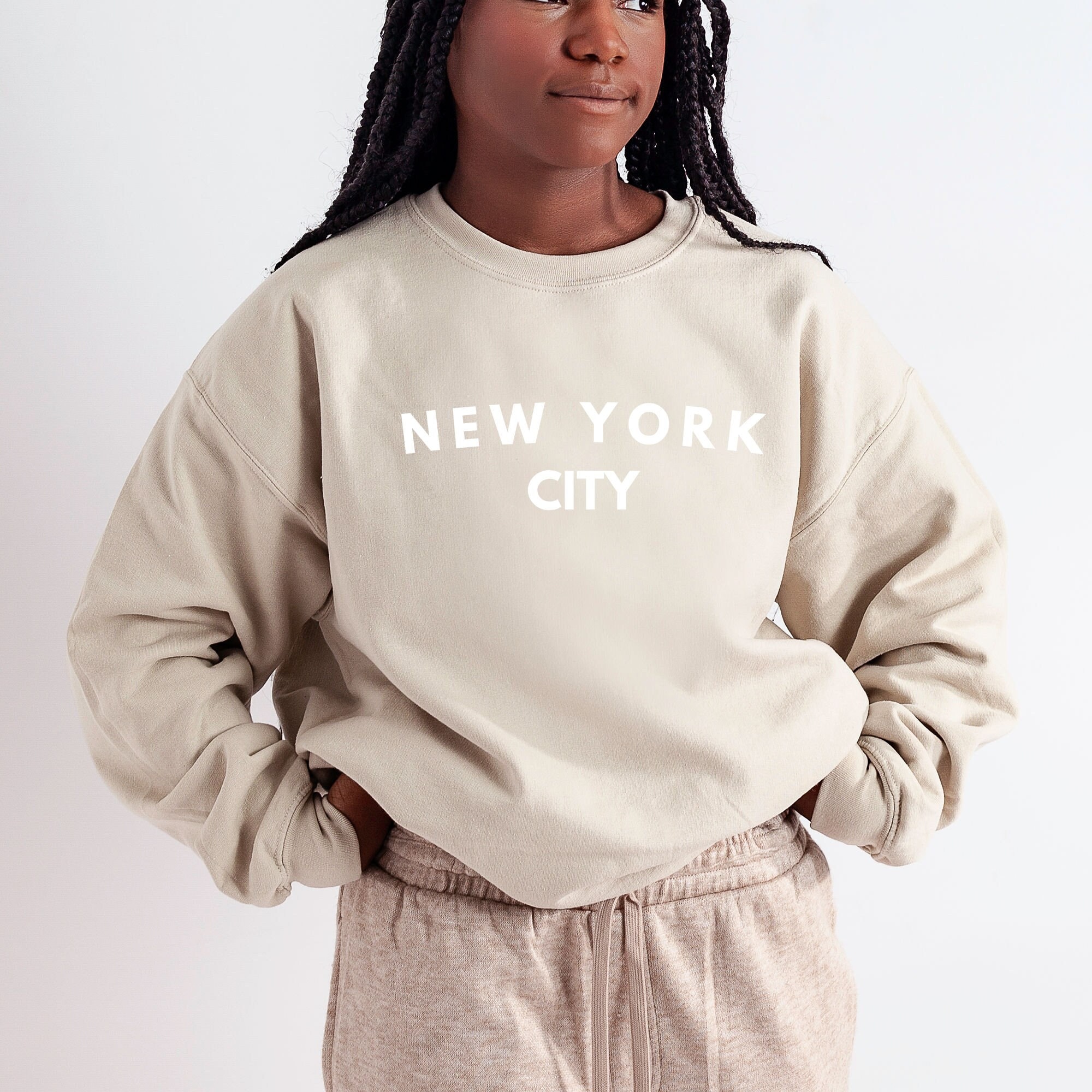 New York City Sweatshirt, New York City Crewneck Sweater, New York City ...