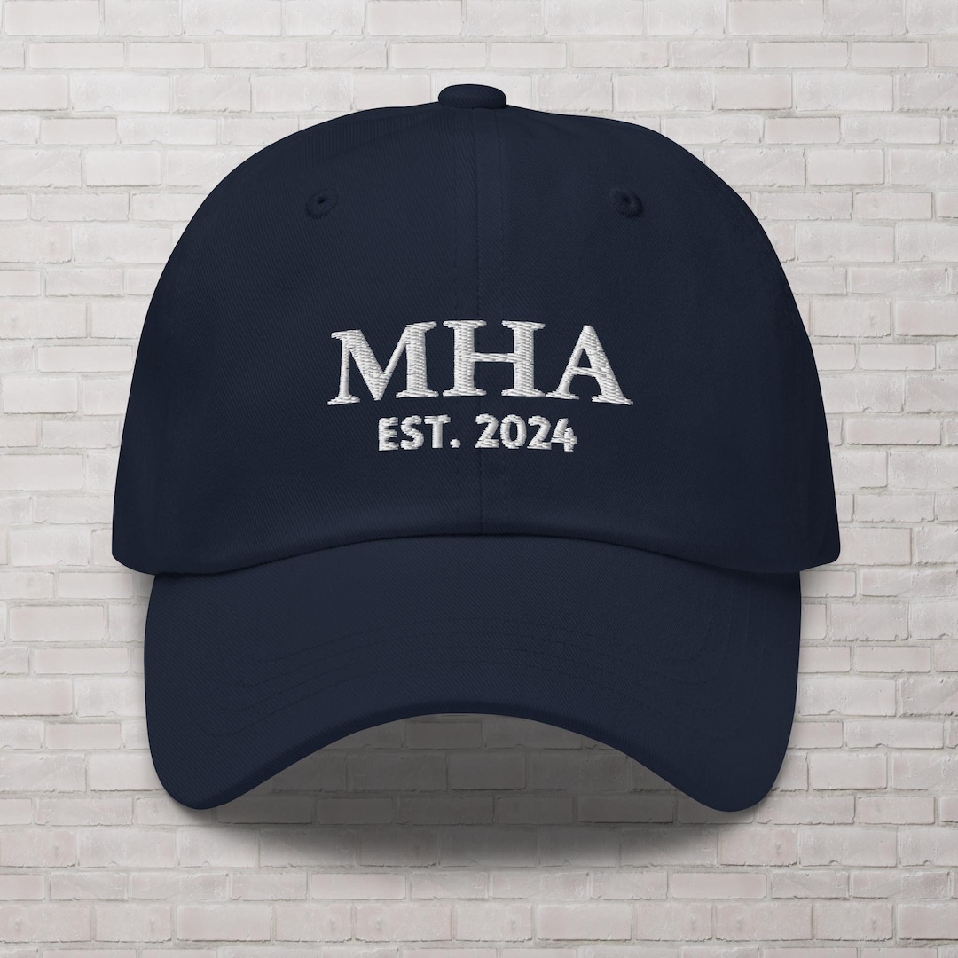 Custom MHA Dad Hat Graduation Gift Personalized Embroidered - Etsy