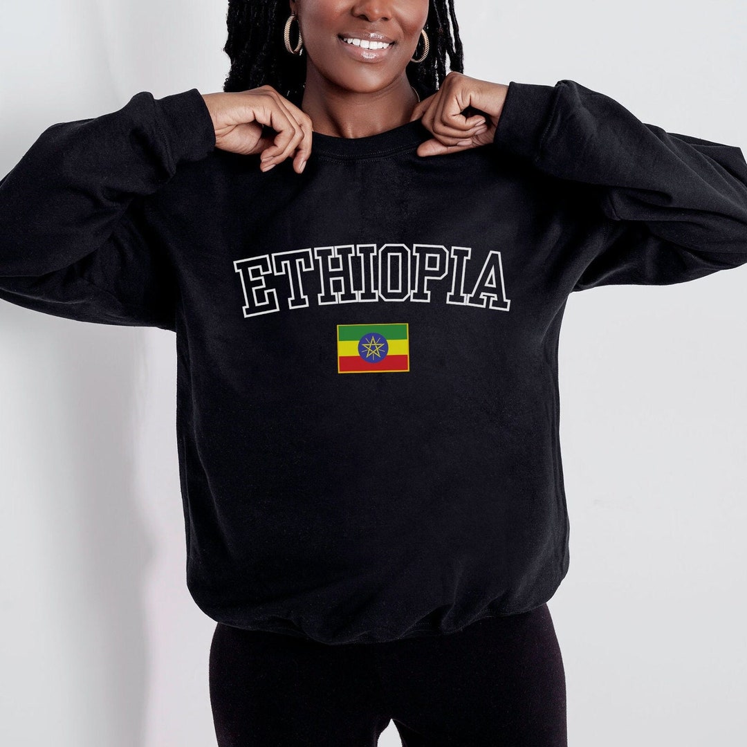 Ethiopia Sweatshirt, Ethiopia Crewneck, Ethiopia Shirt, - Etsy