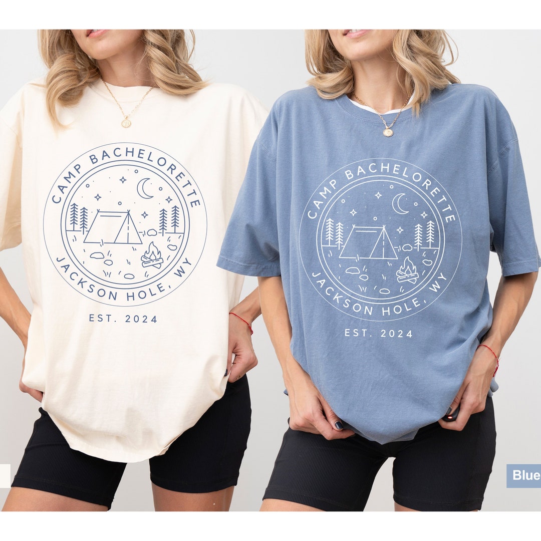 Custom Camp Bachelorette Shirt, Cabin Girls Trip T-shirt, Camp ...