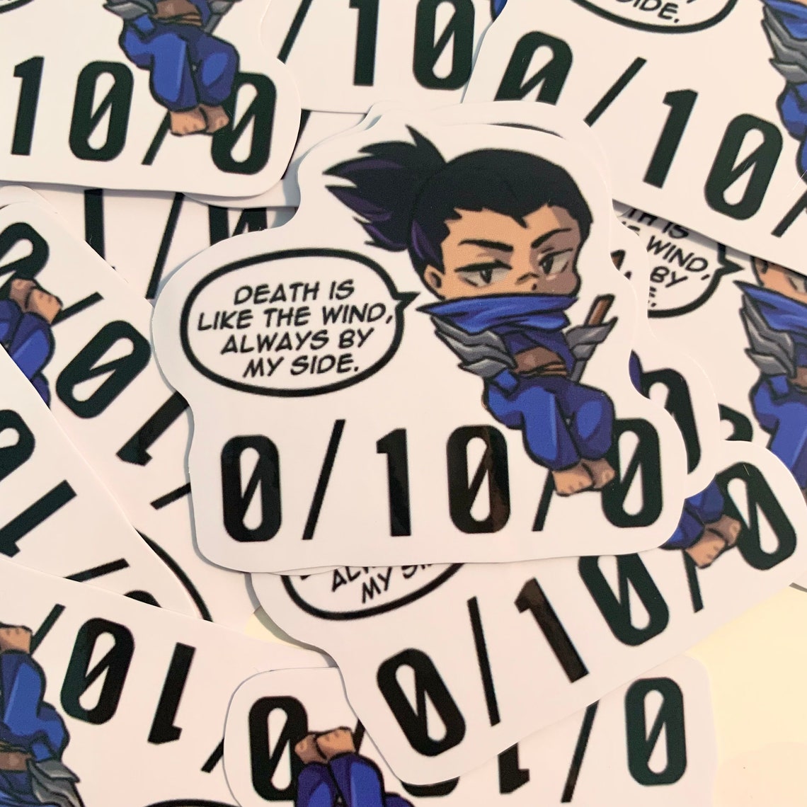 Sticker Yasuo League of Legends Funny - Etsy